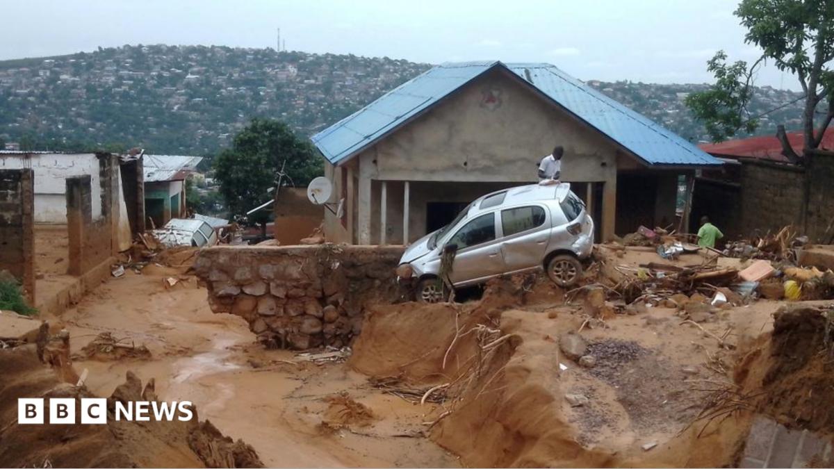 DR Congo floods leave more than 120 dead in Kinshasa - BBC News