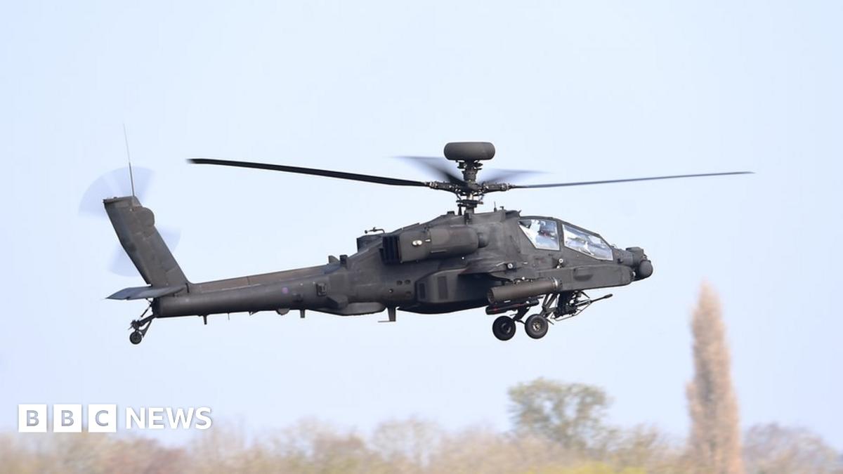 Wattisham Apache helicopters make way for new Army model - BBC News