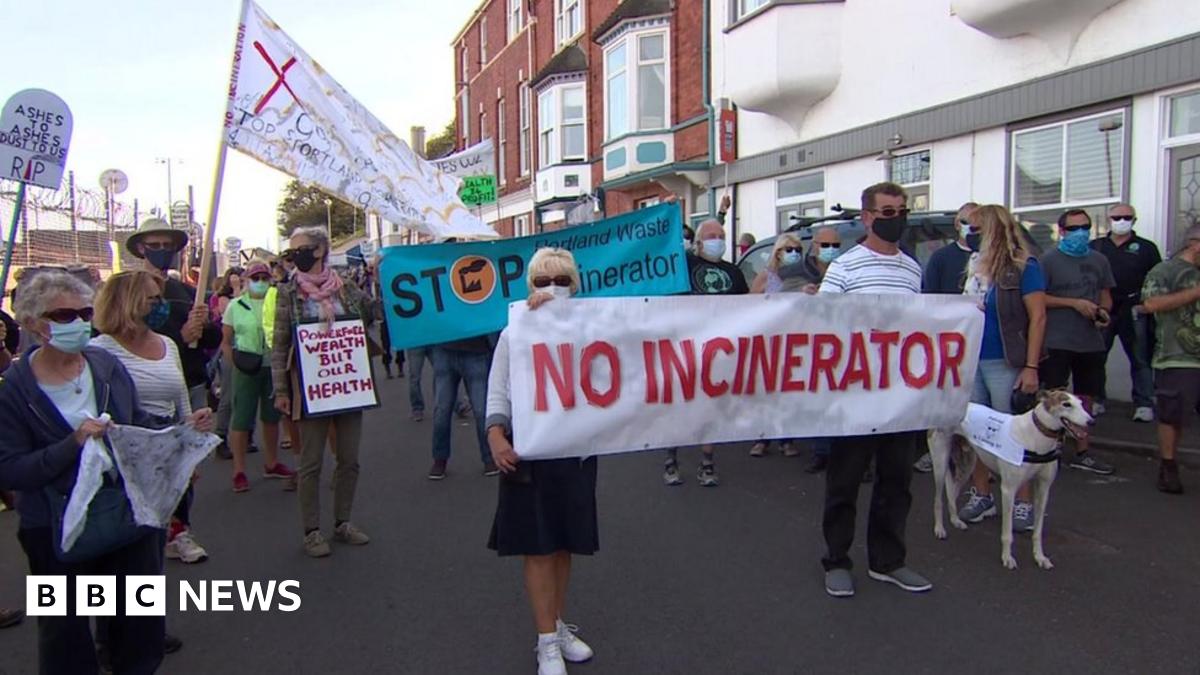 Portland Port waste incinerator refused by council - BBC News