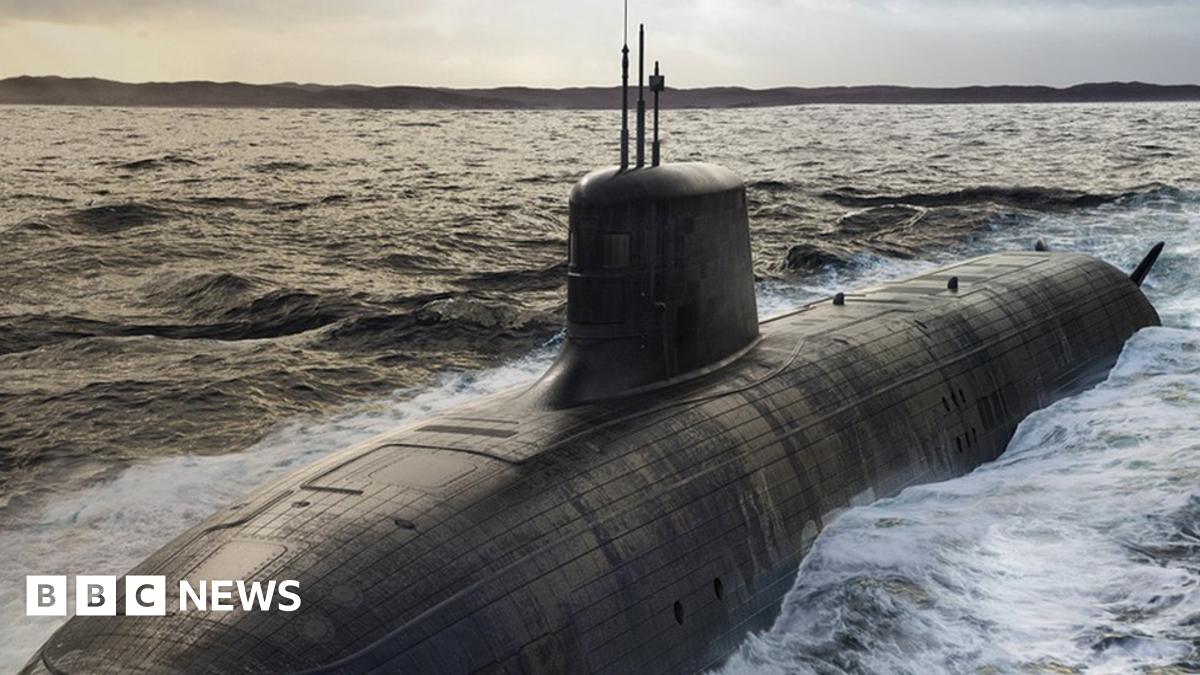 Aukus: UK defence giant BAE Systems wins £3.95bn submarine contract - BBC News