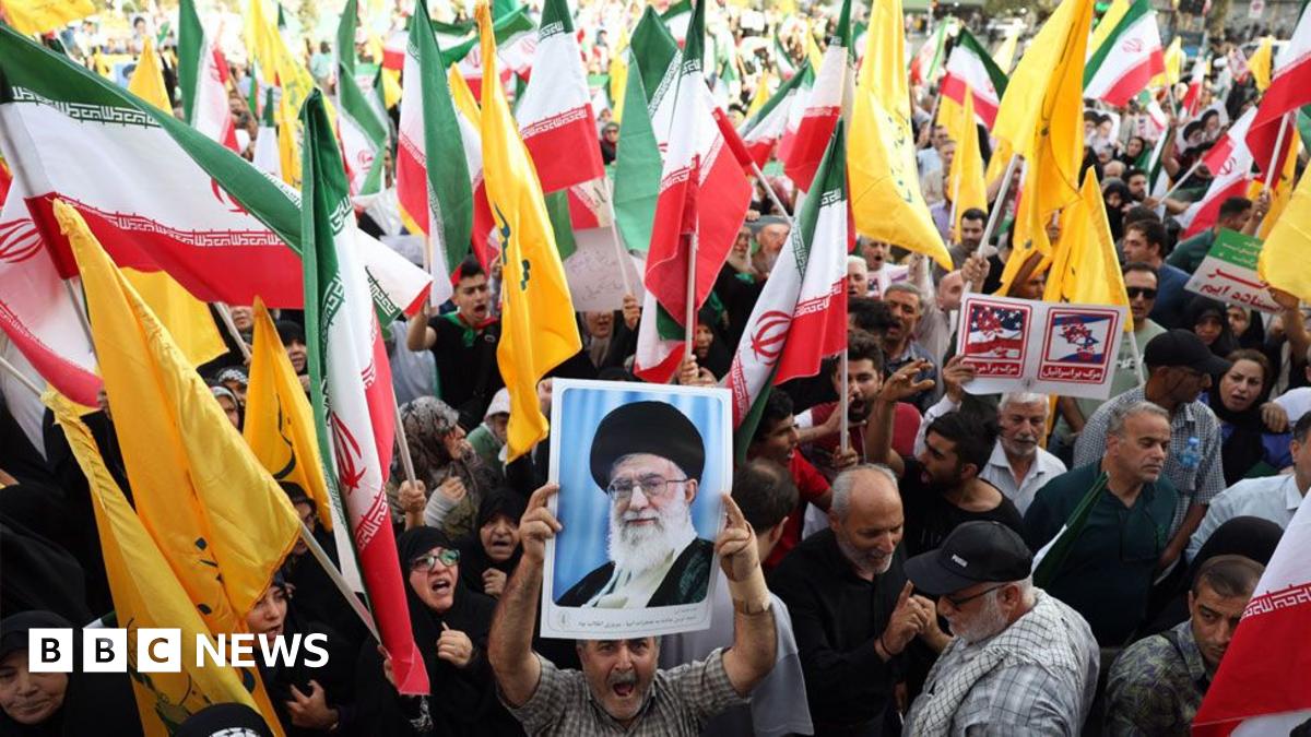 How a volatile 24 hours edged Iran and Israel to a ceasefire - BBC News