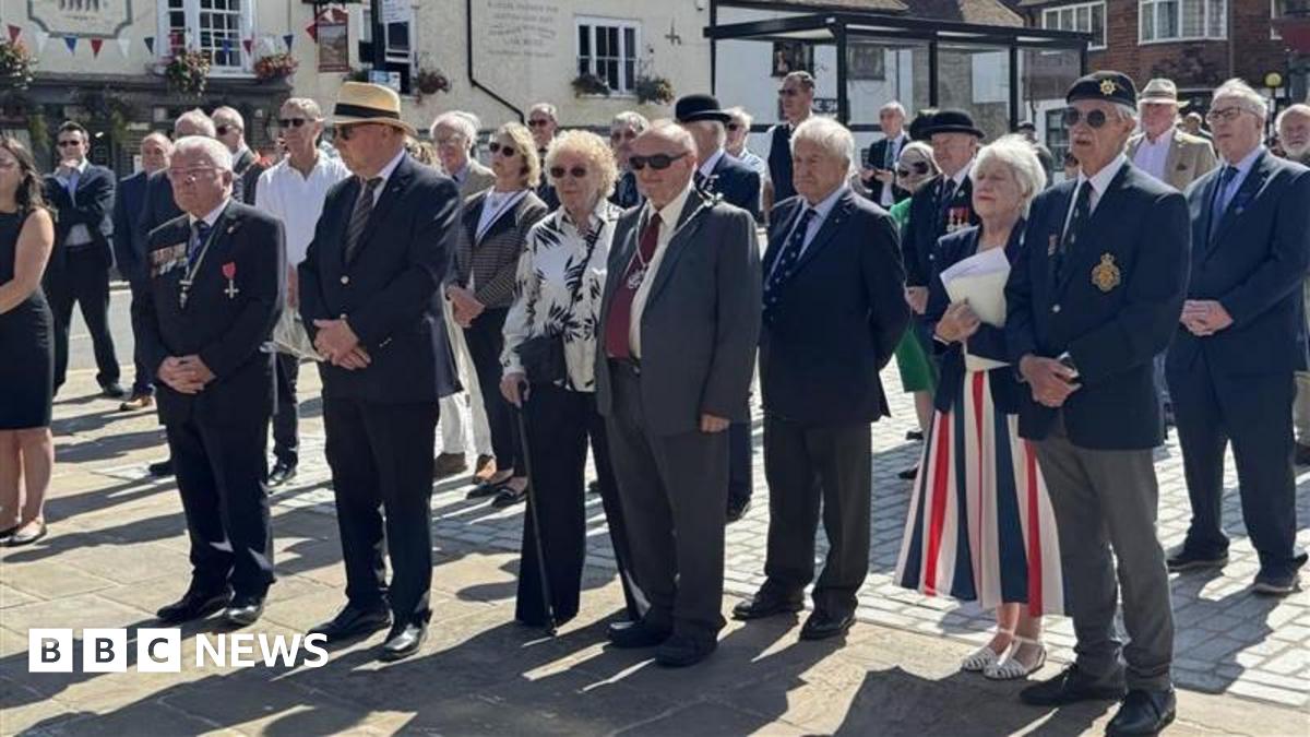 National Armed Forces Week launched in Sandwich in Kent - BBC News