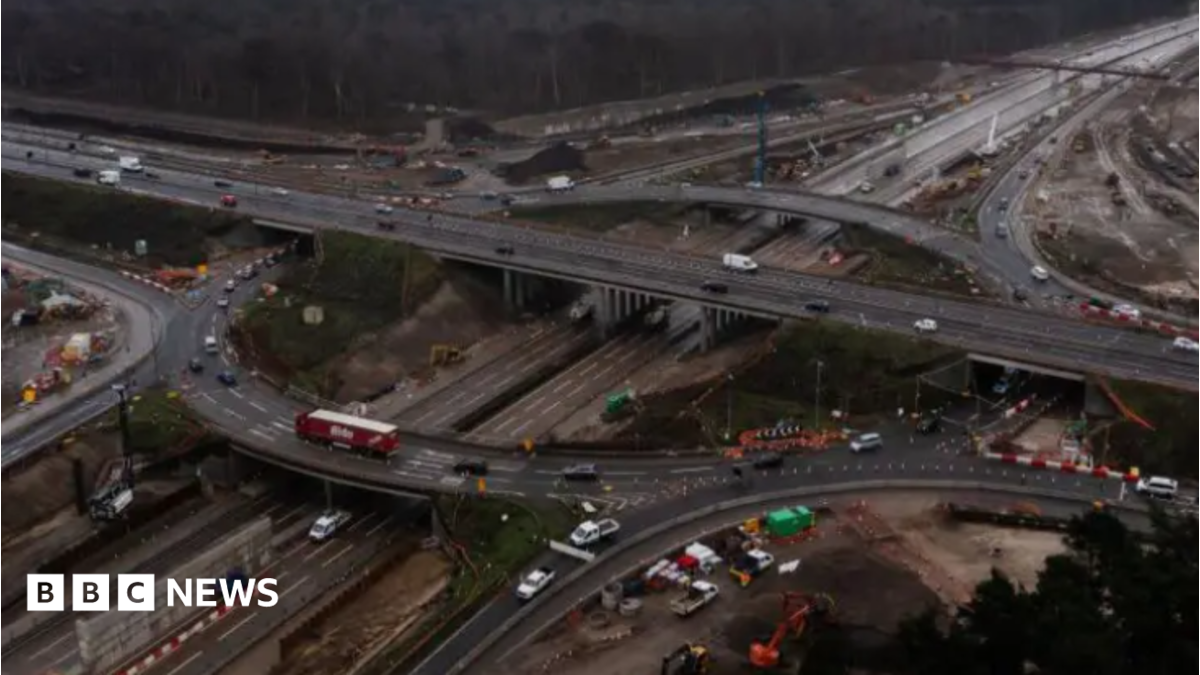 M25 Closure Drivers Face Slip Road Closures This Weekend At Junction