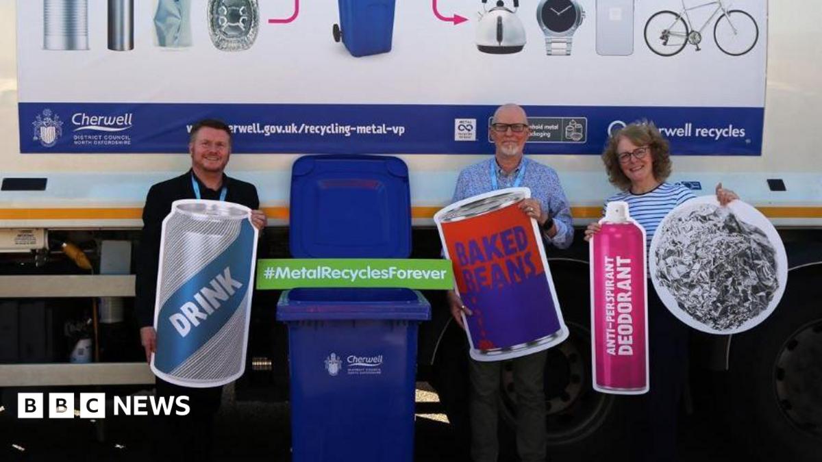 Cherwell District Council launches metal recycling campaign - BBC News