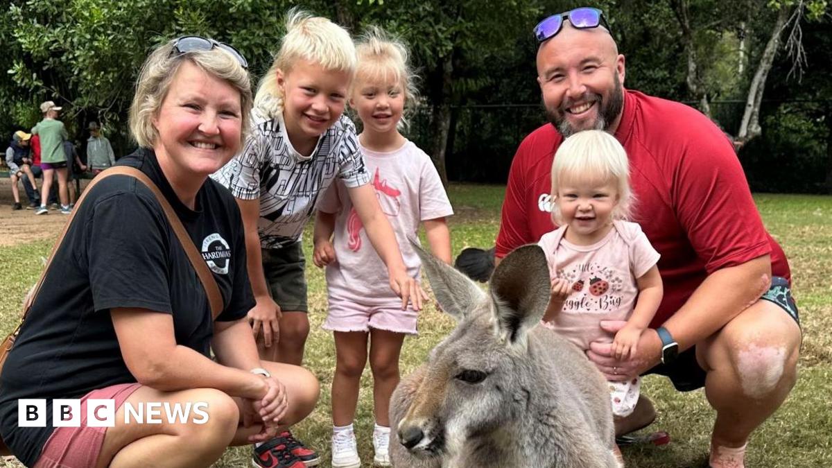Brackley family travels Australia after terminal cancer diagnosis - BBC ...