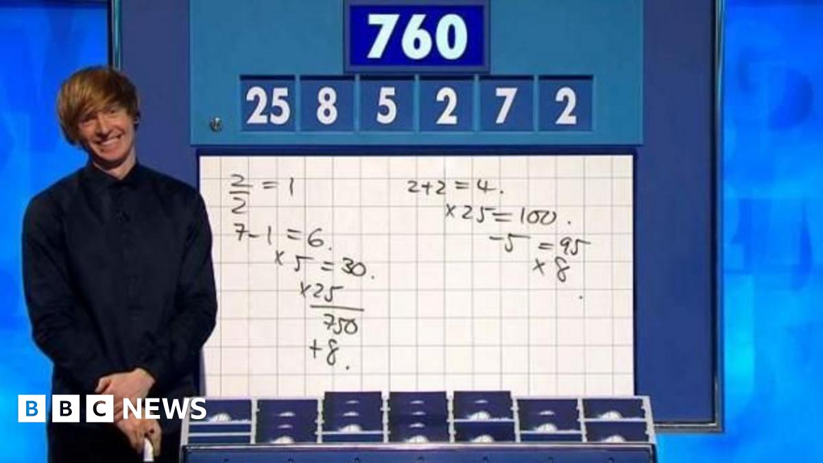 'Rock' mathematician makes Countdown debut - BBC News