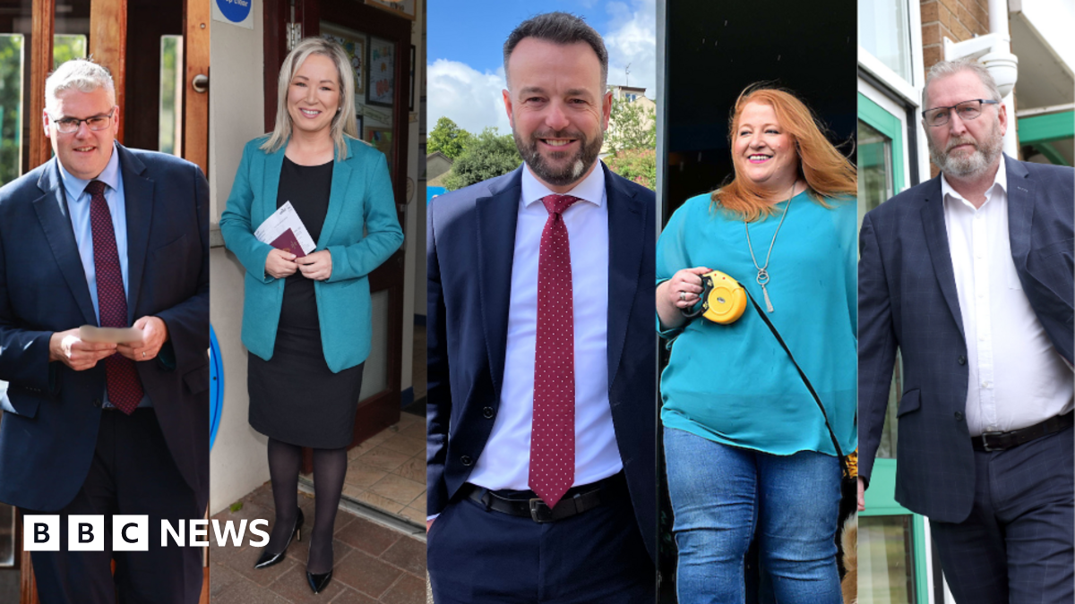 Voters go to the polls in general election in Northern Ireland - BBC News