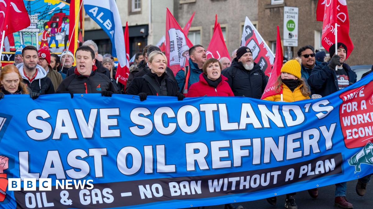 Grangemouth plans to be announced 'soon' - UK energy minister - BBC News