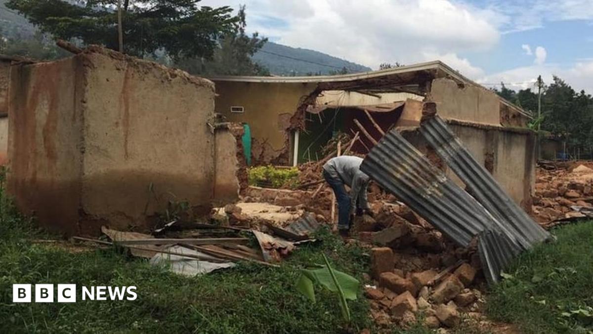 Rwanda climate change: Kigali homes built near wetlands are destroyed ...
