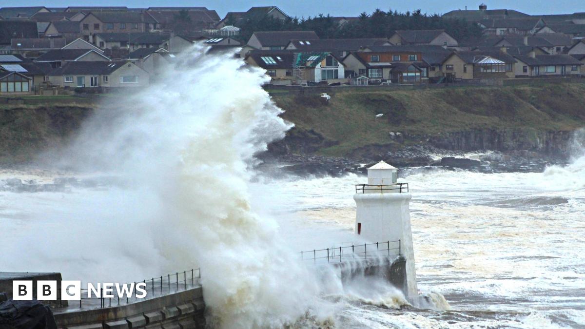 Amber alert lifted after rain and floods bring disruption - BBC News