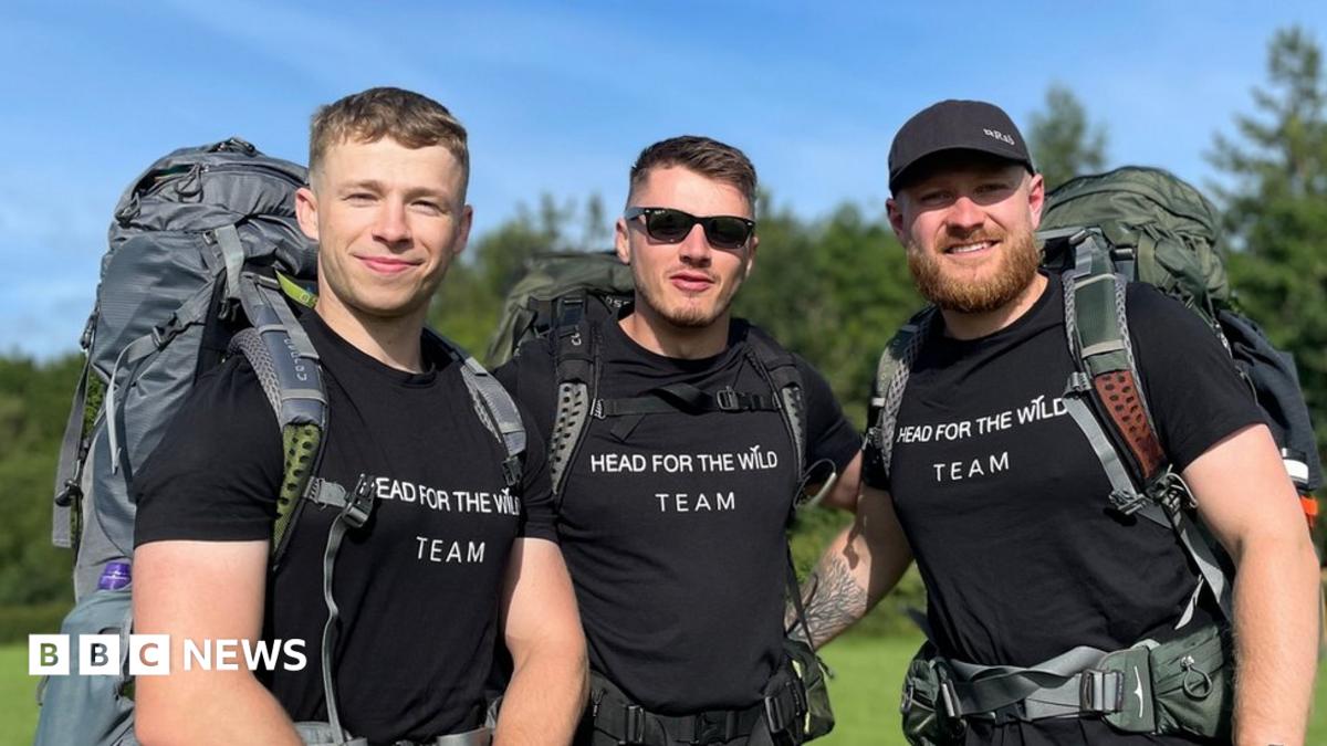 Derbyshire alpine trek challenge team beat fundraising target - BBC News