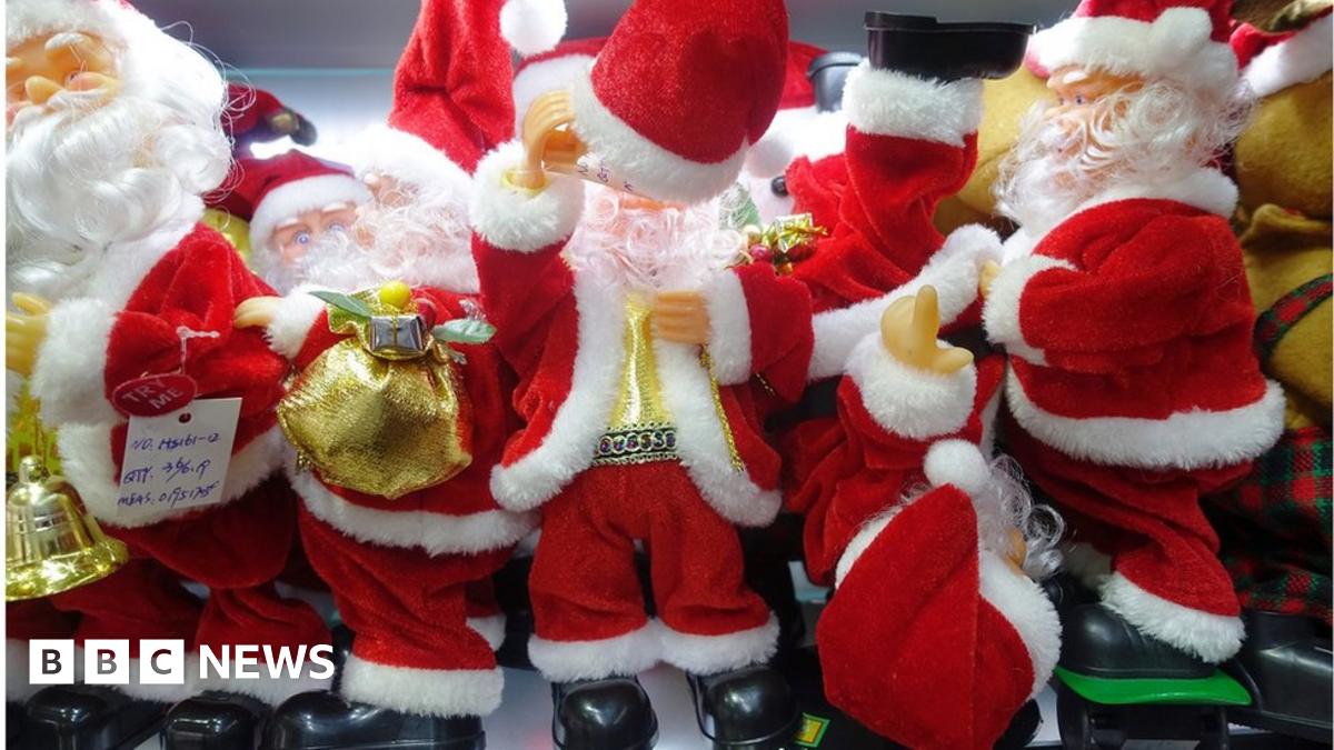 The city where it is Christmas every day - BBC News