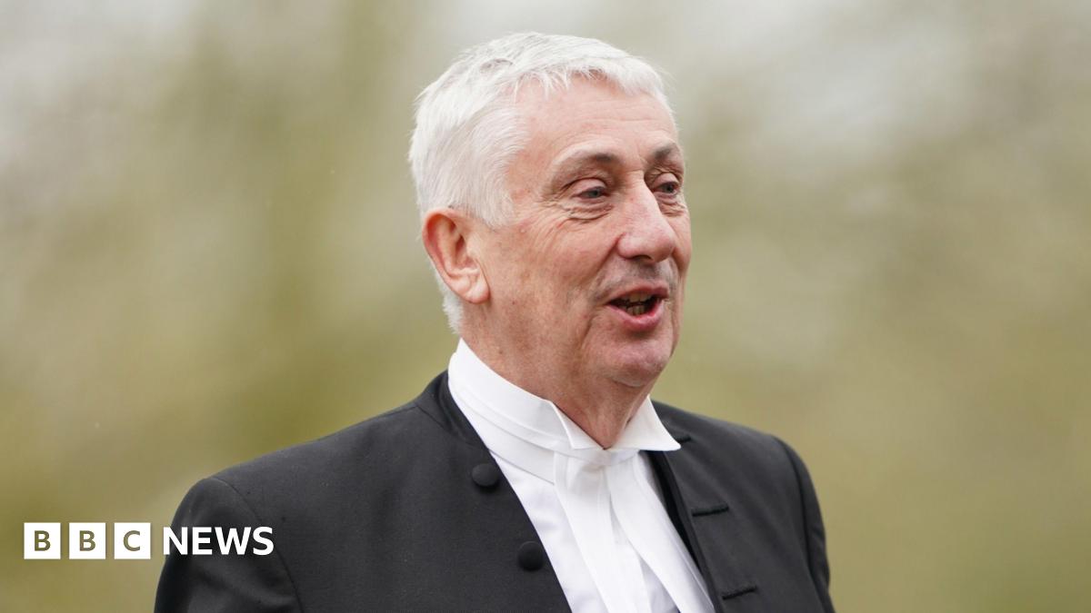 Speaker Sir Lindsay Hoyle makes guest appearance in Emmerdale - BBC News