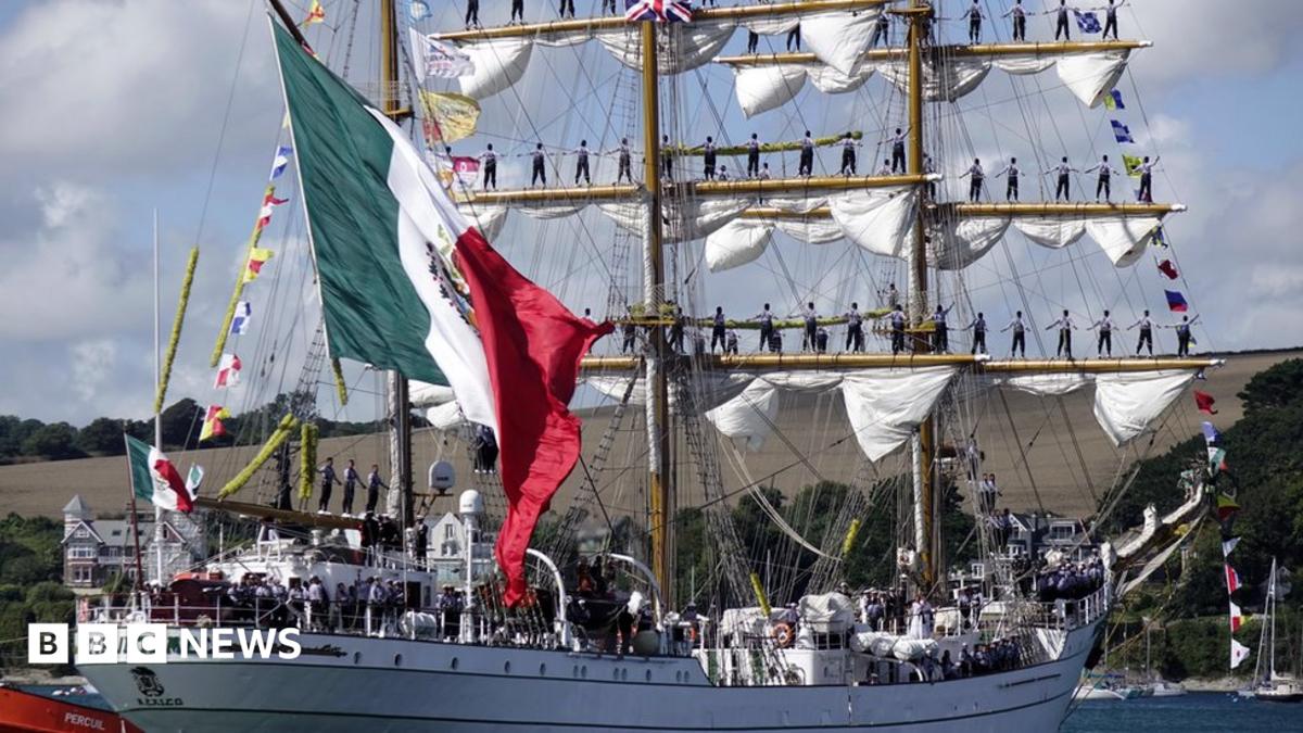 Tall ships: Falmouth races celebrate first circumnavigation of the ...