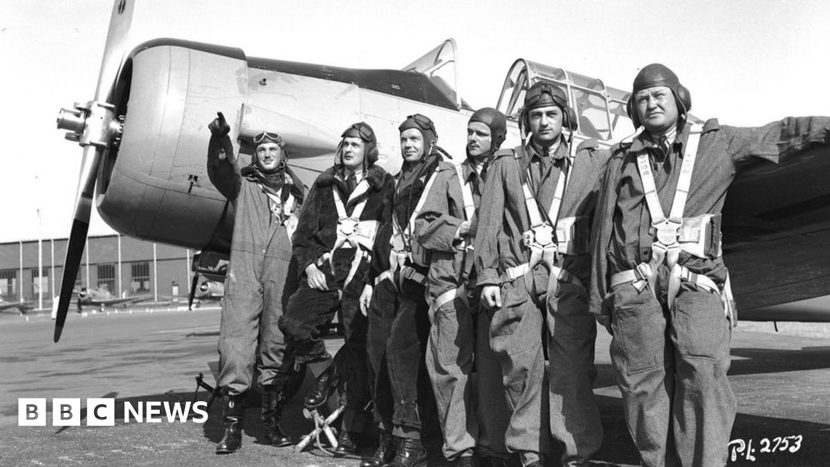 Wartime poem High Flight remembered 75 years on - BBC News