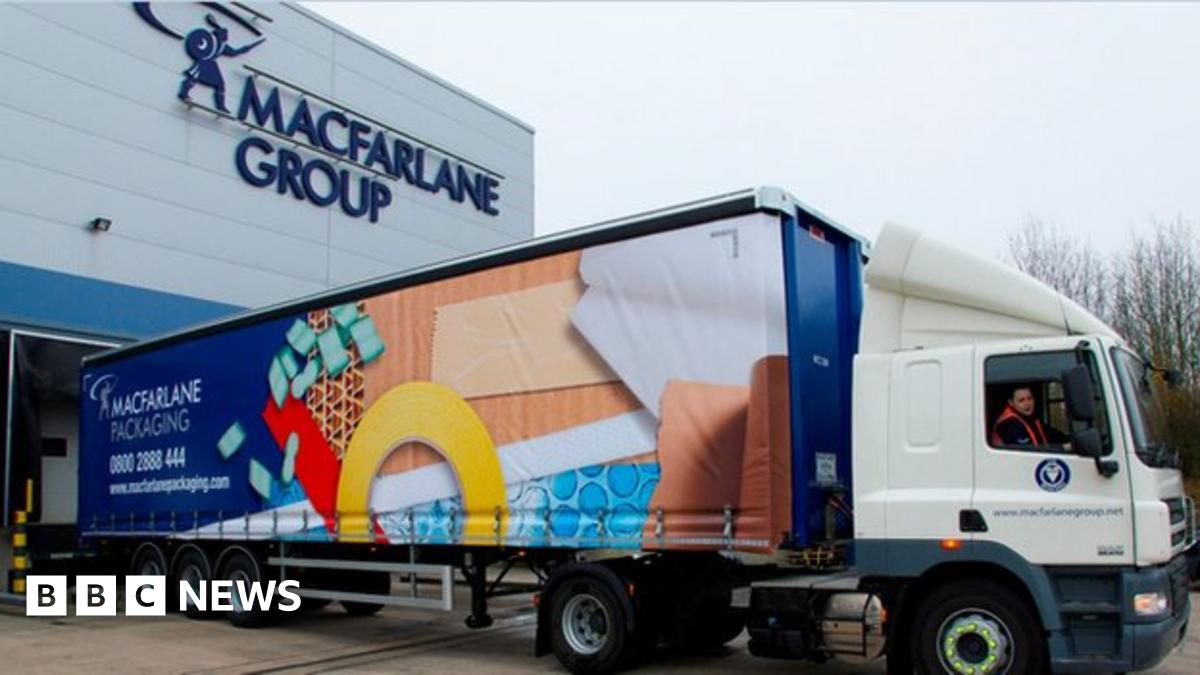 Macfarlane Group buys Colton Packaging Teesside - BBC News