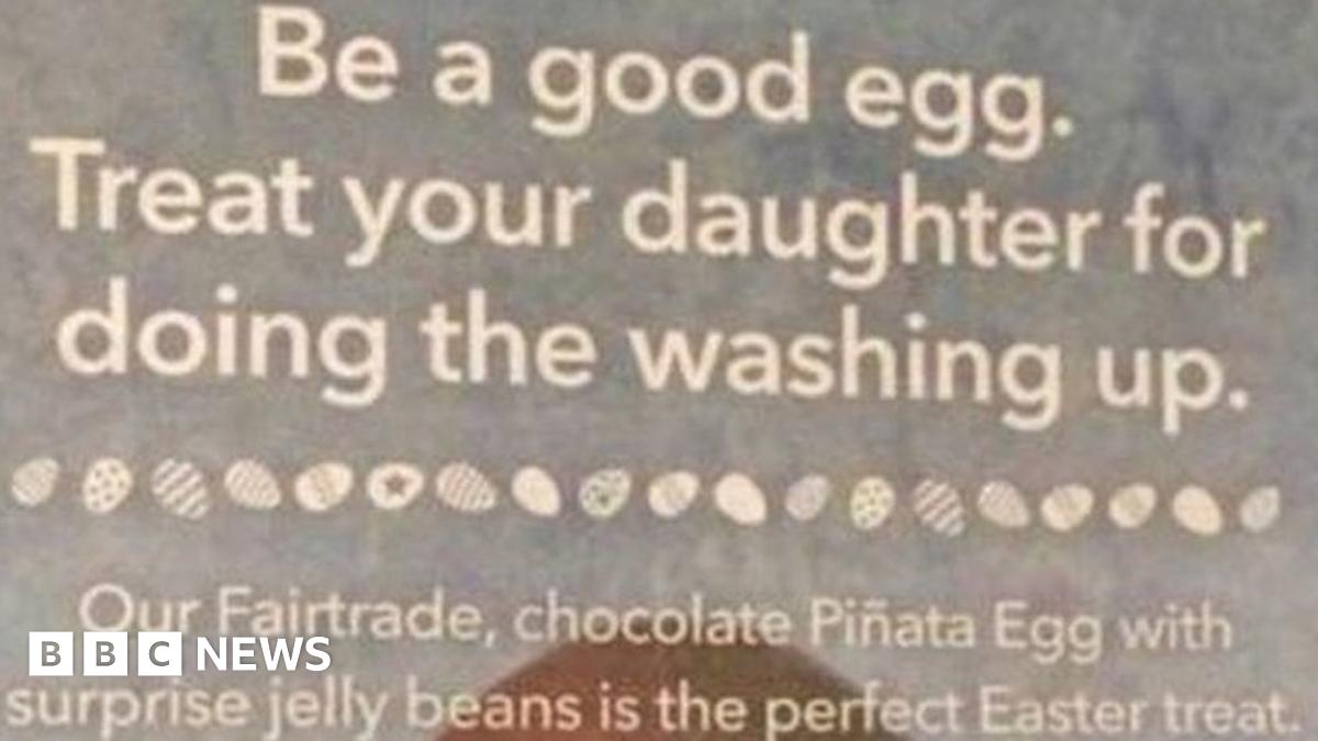 Co-op's 'Treat your daughter' Easter egg adverts changed - BBC News
