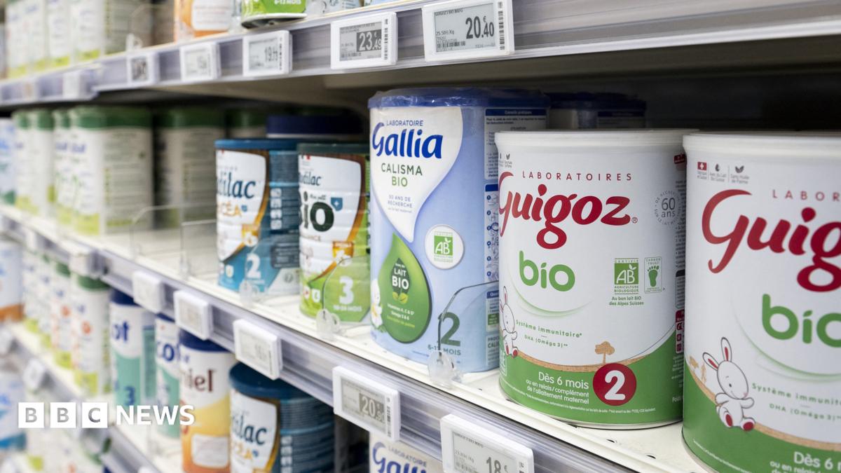 France probes baby formula producers over contamination recalls - BBC News