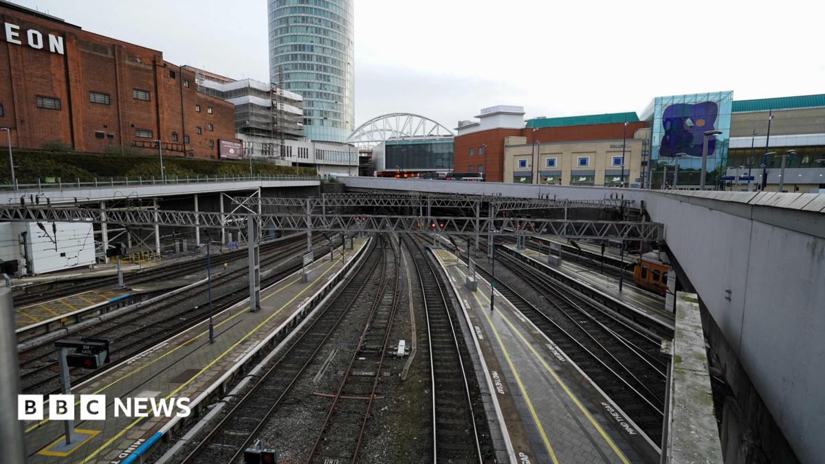 Rail delays in West Midlands after person dies at Coseley station - BBC ...