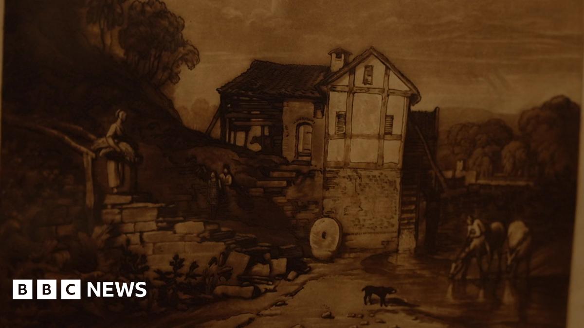 Turner prints on show in Manchester for first time in 100 years - BBC News