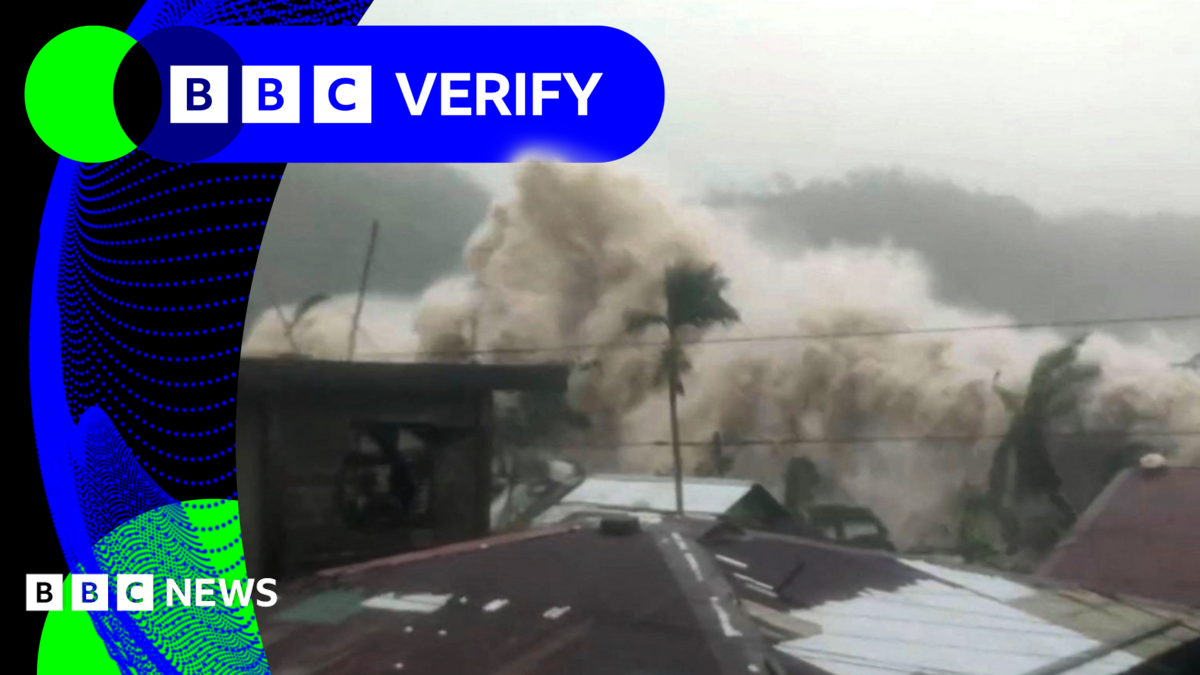 Typhoon Fung-wong: Philippines Impact - BBC Verify Live Updates - News ...