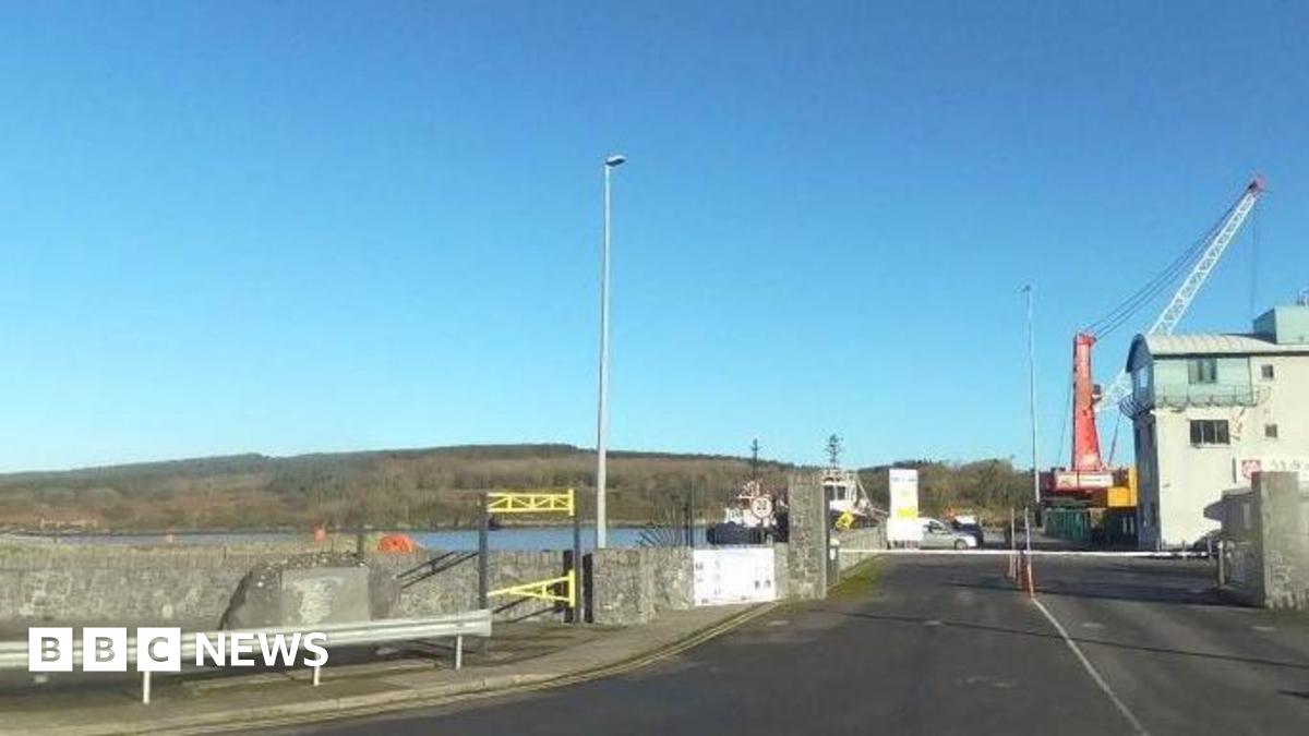 Two men injured in ship explosion at Limerick port - BBC News