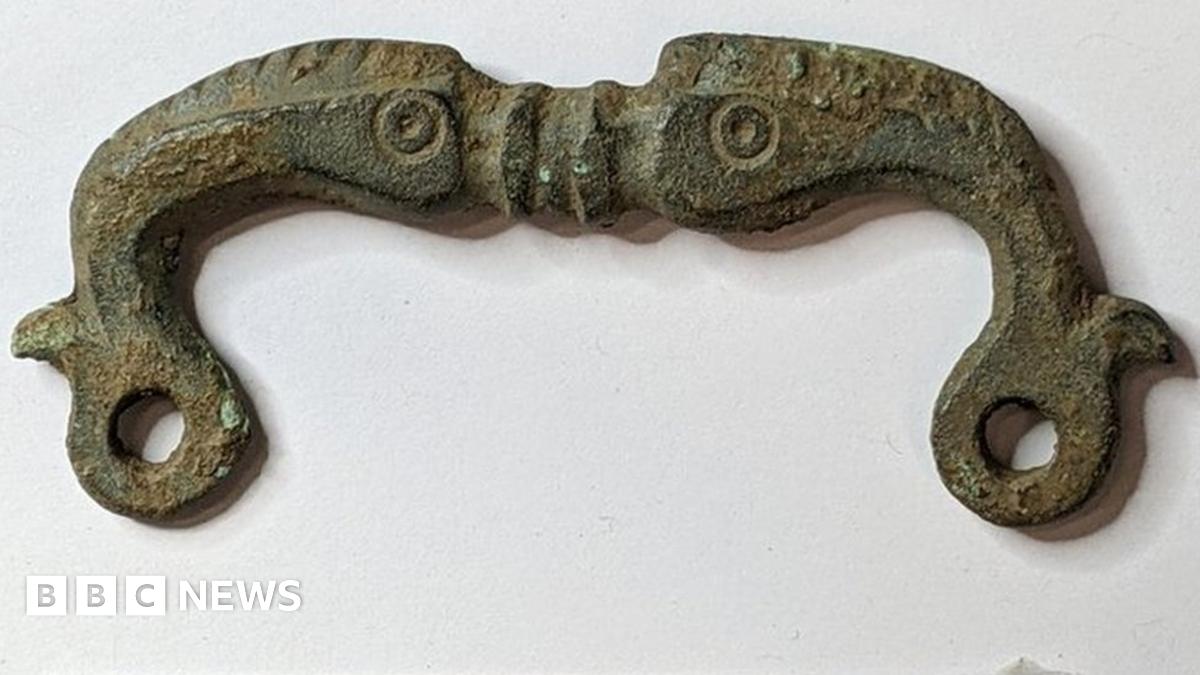 Roman helmet handle found at Priors Hall Park could show extended ...