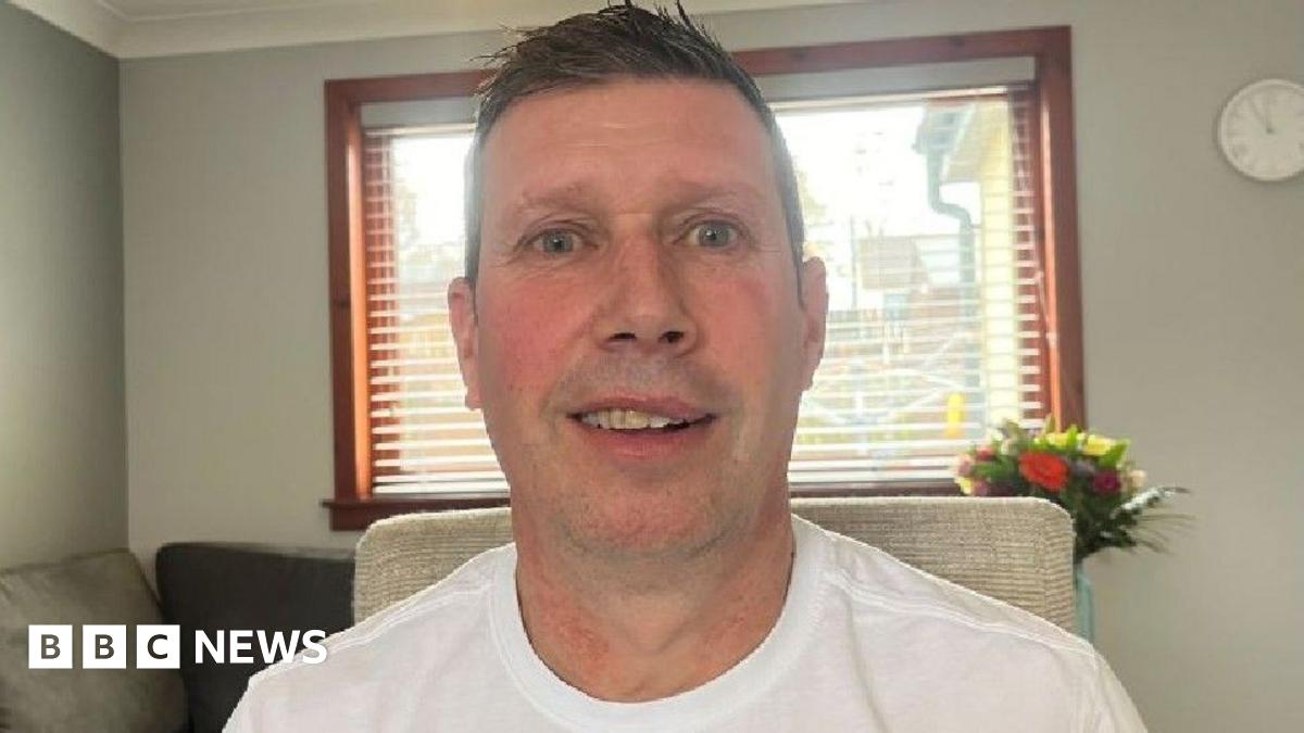 Shinty referee says players saved his life after cardiac arrrest - BBC News