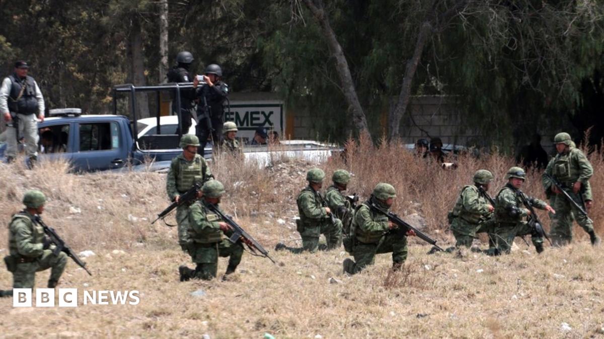 Mexico investigates video showing soldier 'killing' man - BBC News