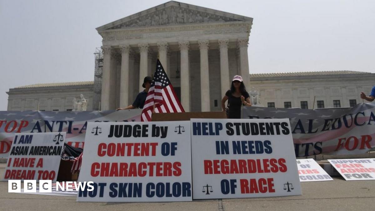 Supreme Court affirmative action decision live updates: Court rules to ...