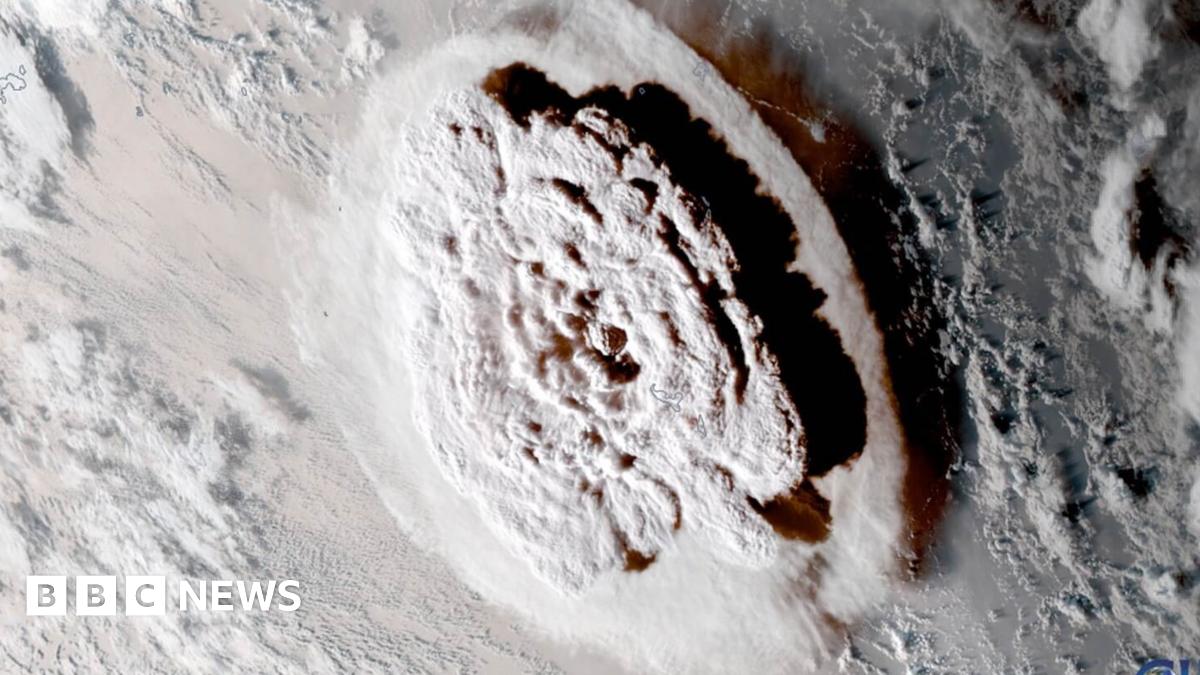 Tonga eruption: Robot boat to map explosive volcano's aftermath - BBC News