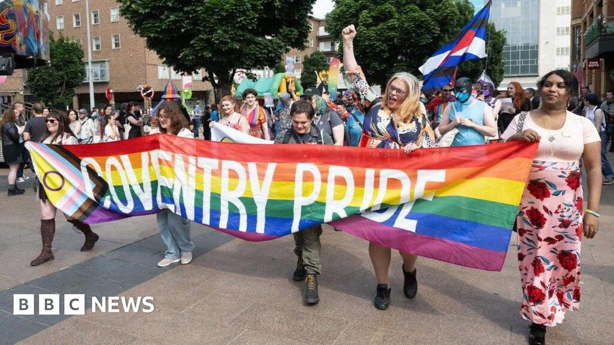 Coventry Pride event 'unforgettable' say organisers - BBC News