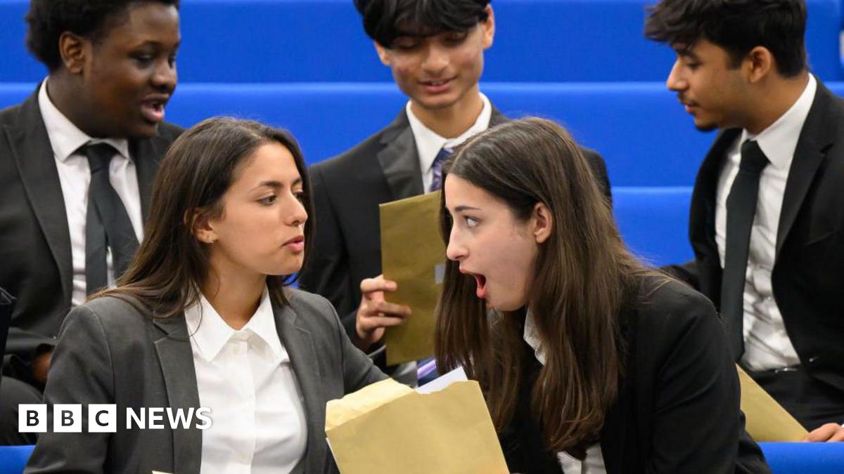 Five key takeaways from this year's A-level results - BBC News
