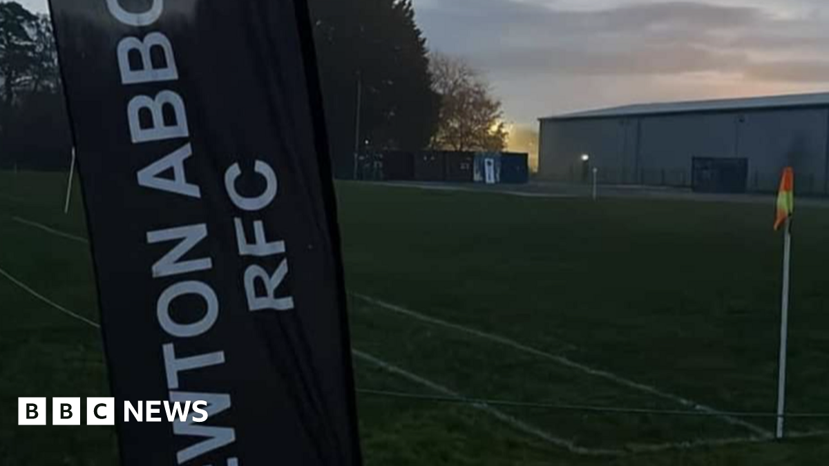 Devon rugby club gets cash seized from criminals for new gazebo - BBC News
