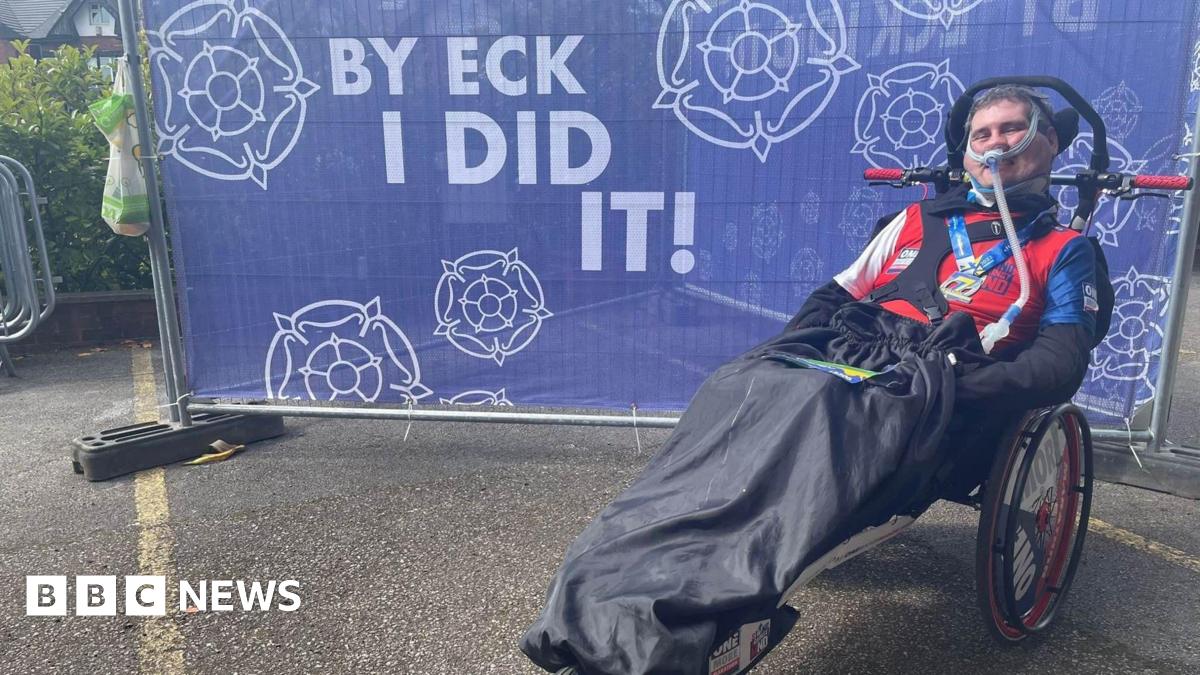 Sporting world bids final farewell to MND campaigner Sam Perkins - BBC News