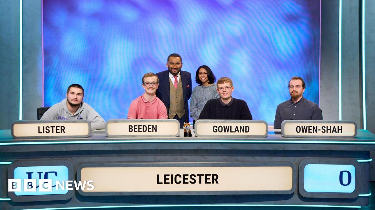 University Challenge team from Leicester hopes to inspire viewers - BBC ...