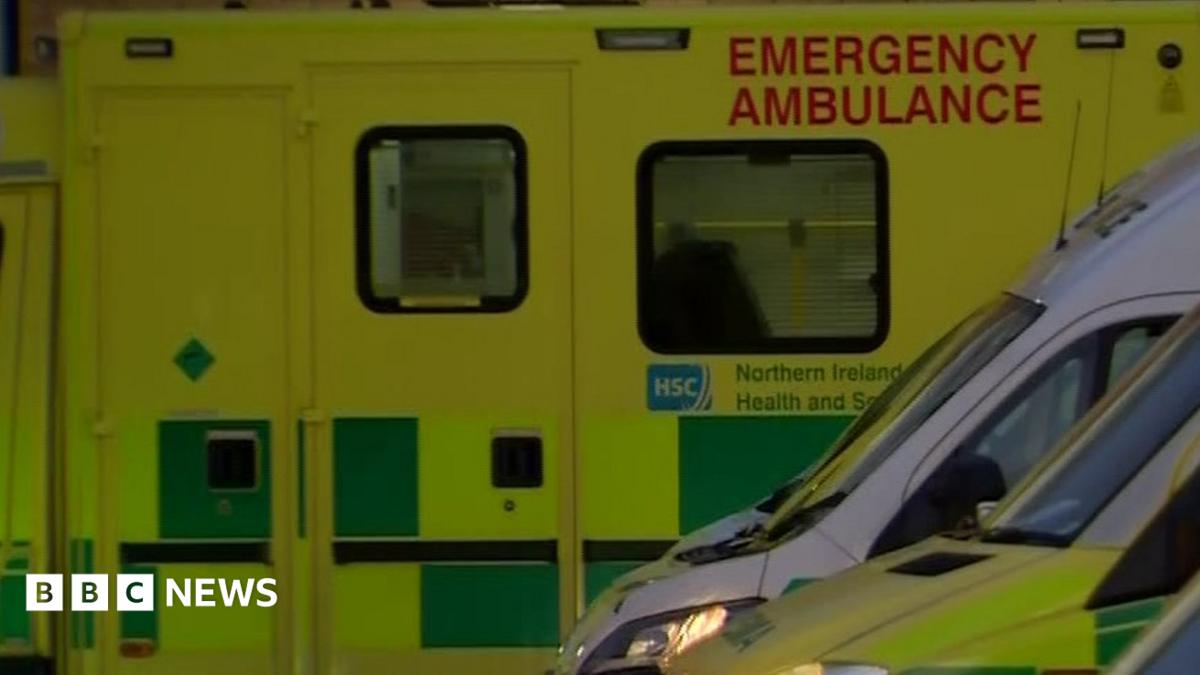 Ballymena: Two children taken to hospital after bike accident - BBC News