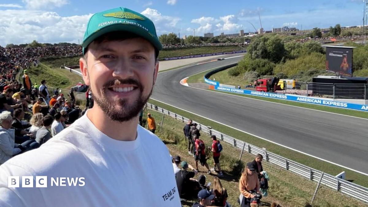 Formula 1 fan travels the world to watch every race - BBC News
