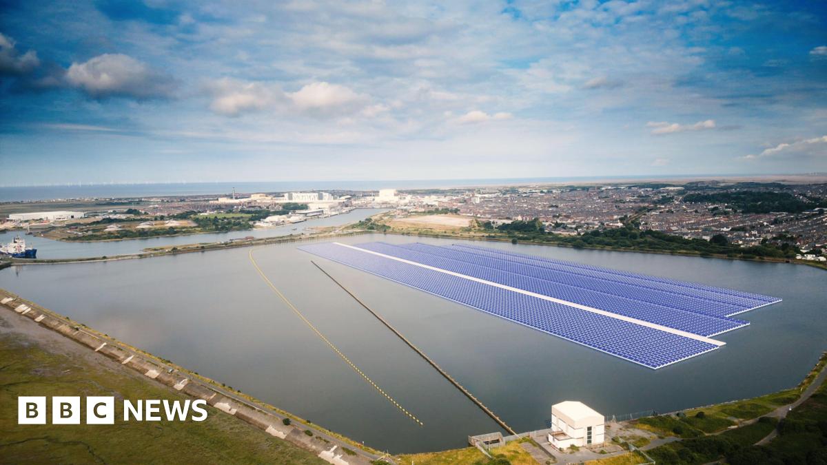 UK's 'largest' floating wind farm approved for Port of Barrow - BBC News