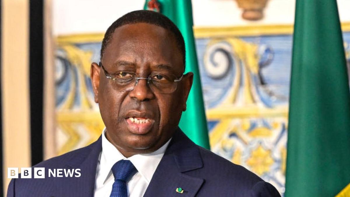 Senegal President Macky Sall says he won't run for third term - BBC News