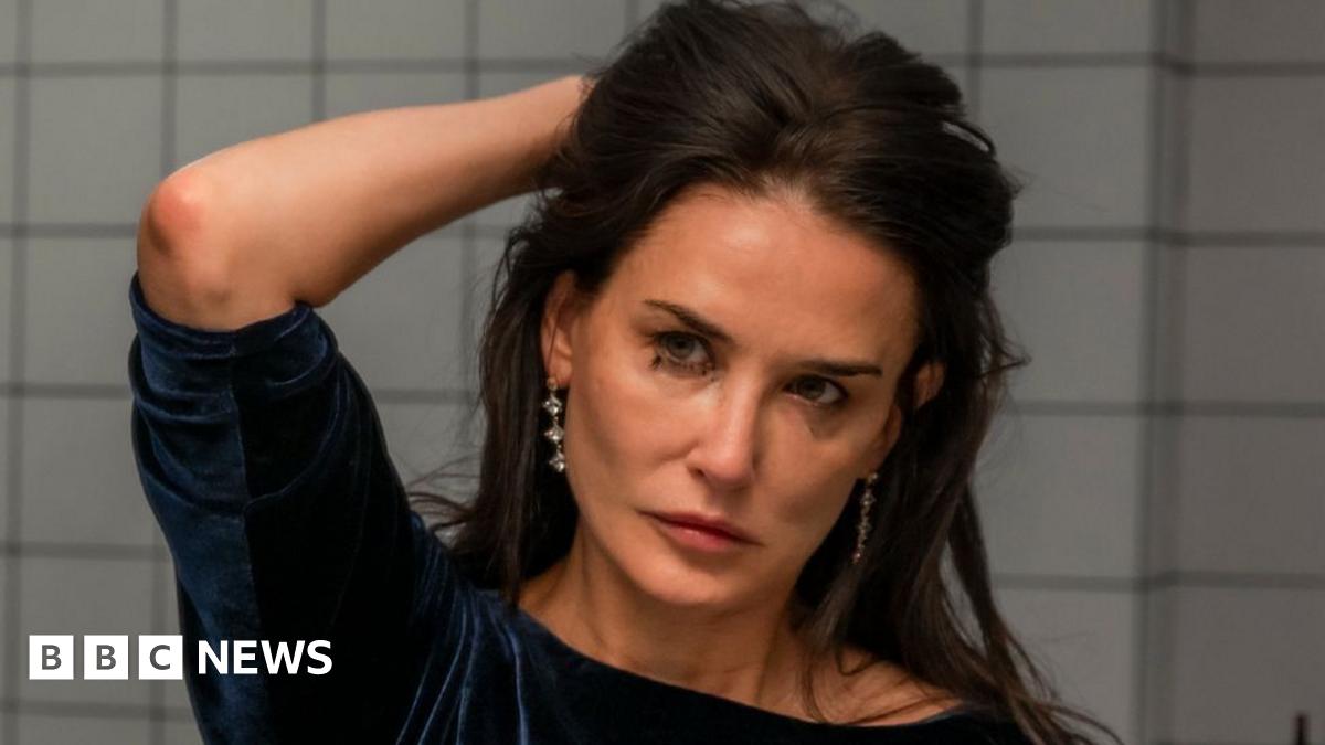 The Substance: Demi Moore says body horror role was 'risky and juicy ...