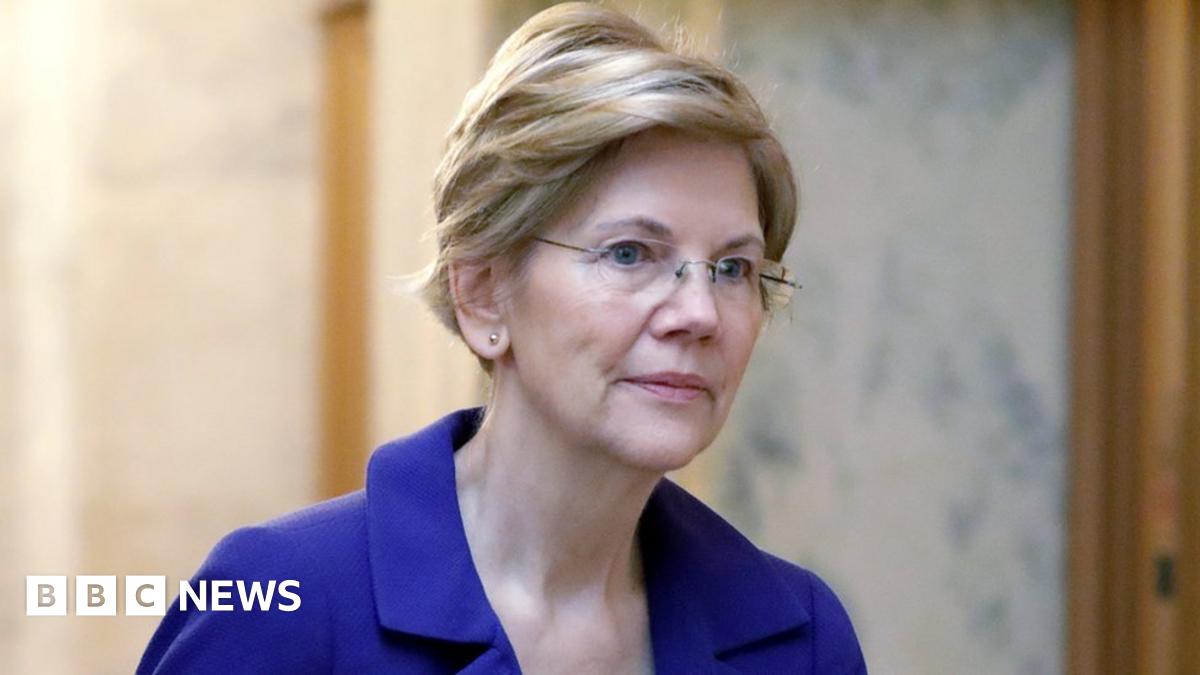 US senator Elizabeth Warren takes step toward presidential run - BBC News