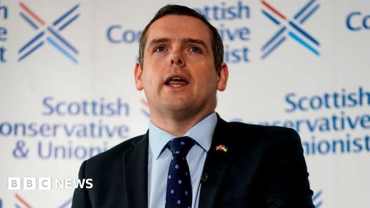 Douglas Ross: 'I'll continue as leader' after election blow - BBC News