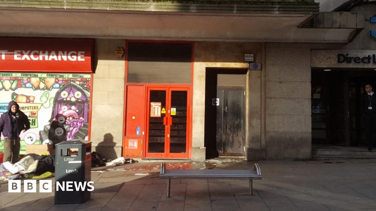 Leeds insurance firm investigates homeless soaking - BBC News