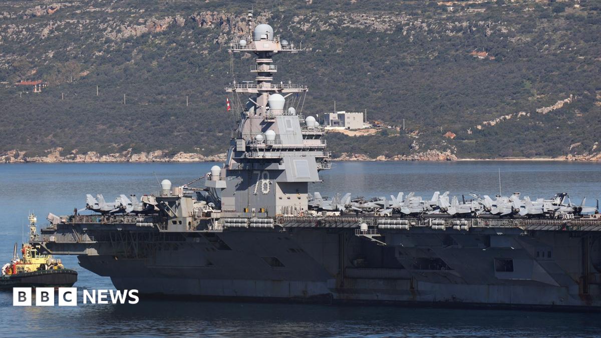 US aircraft carrier to sail for Crete for repairs after fire on board ...