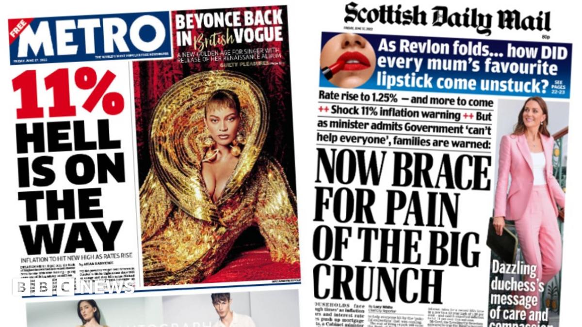 'Hell on the way' as inflation expected to hit 11% - BBC News