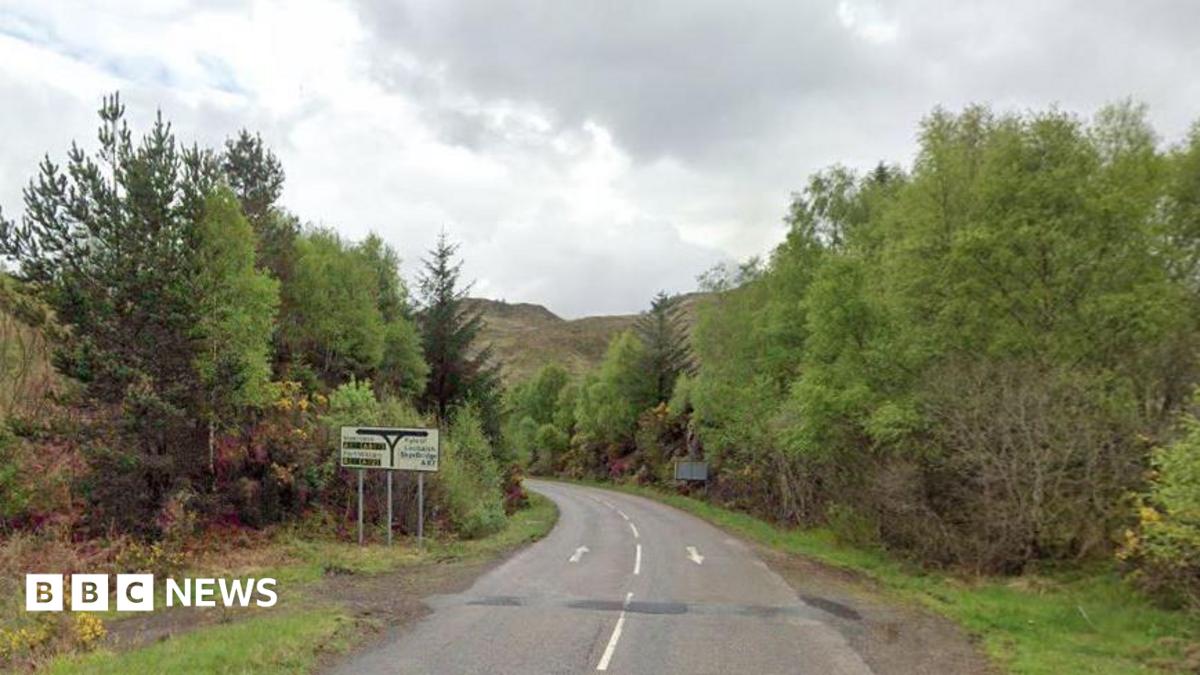Driver suffers life-threatening injuries in Highland crash - BBC News