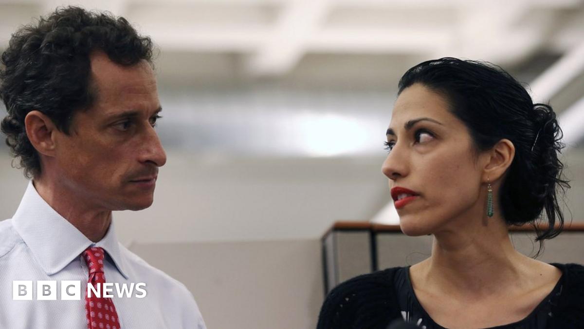 Anthony Weiner: Behind the scenes of a political marriage - BBC News