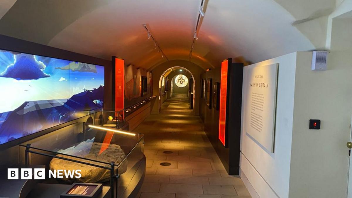Auckland Castle museum explores 6,000 years of faith - BBC News