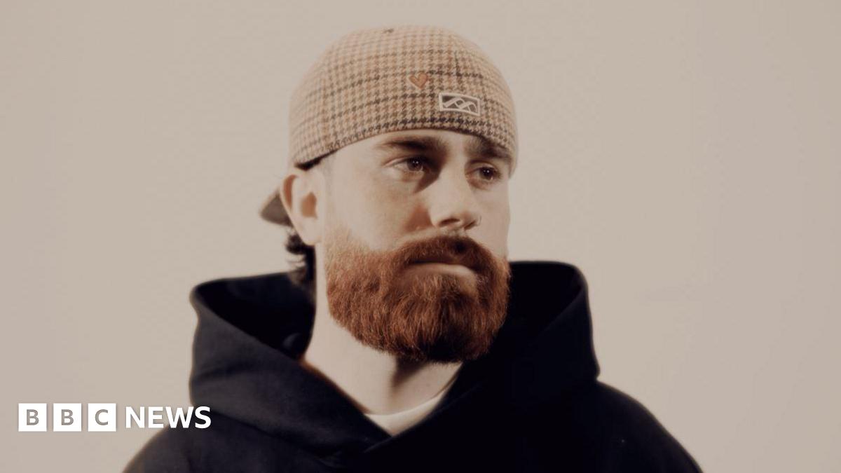 Sam Tompkins: 'The manliest thing you can do is talk' - BBC News